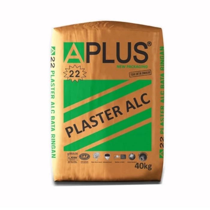 Jual SEMEN MORTAR PLASTER ALC 40 KG APLUS PLESTER DINDING BATA RINGAN HEBEL - Kota Bandung ...