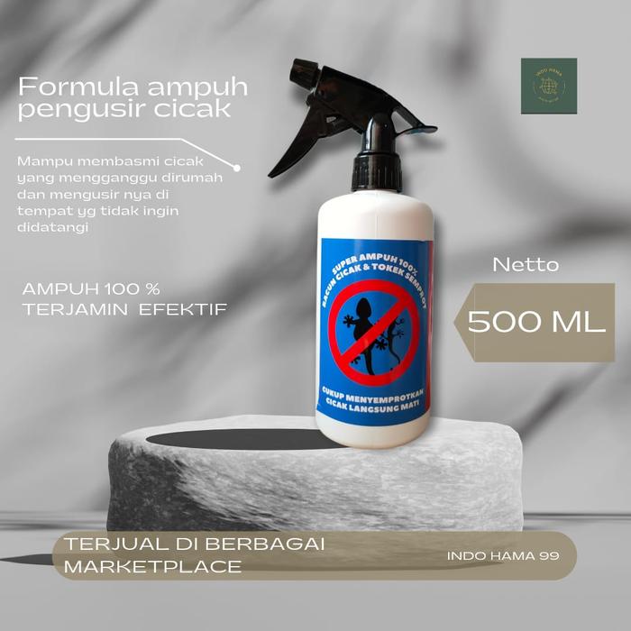 Jual KEMASAN LEBIH HEMAT 500ML PENGUSIR CICAK - Kota Depok - INDO_HAMA ...