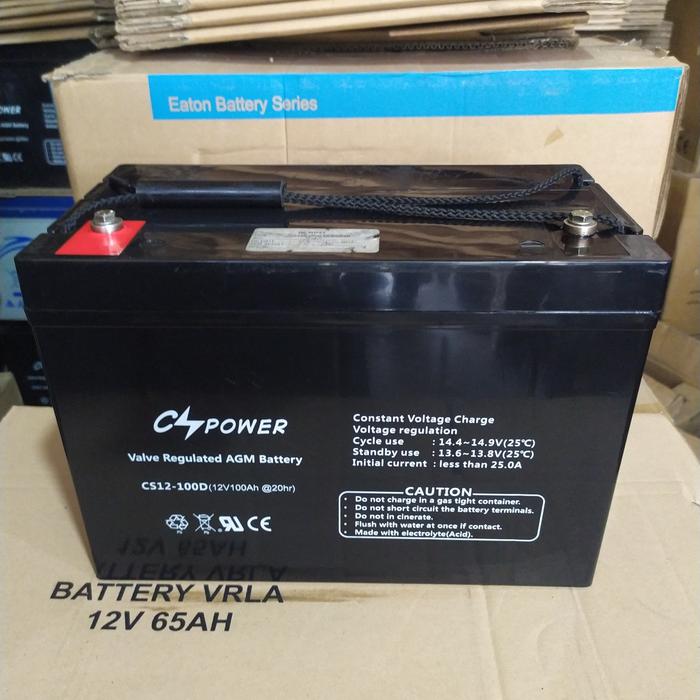 Jual BATTERY VRLA GEL MPOWER JXH 100-12G 12V 100ah Deep Cycle Battery ...
