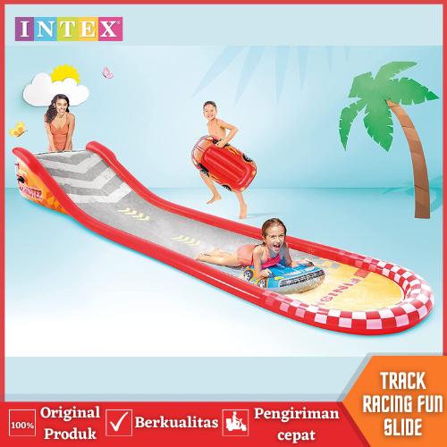 Jual Aksesoris Permainan Kolam Renang Intex Track Racing Perosotan Anak ...