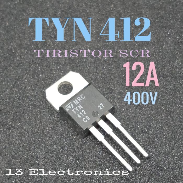 Jual TYN412 SCR Thyristor TYN412 12A 400V TYN412 ST ORIGINAL - Kab. Bandung - 13 Electronics ...