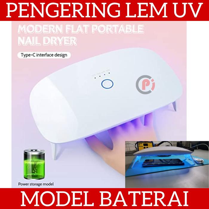 Jual Modern Flat Lampu UV Curing With Baterai Portable 28 Watt - USB ...