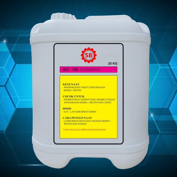 Jual SB SUPER BETON ACC - 100 ACCELERATOR 20 KG / percepat pengerasan ...