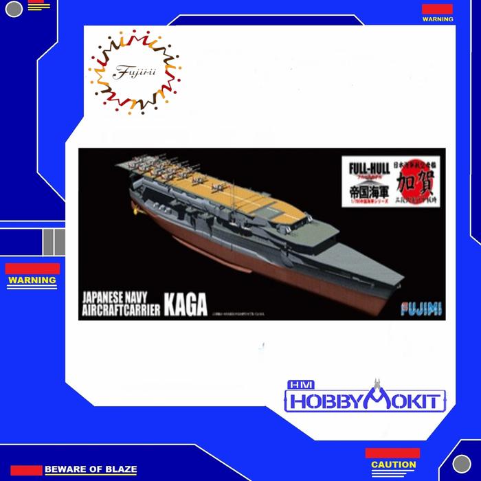 Jual FUJIMI - 1/700 IJN Carrier Kaga Three Flight Deck Version Full ...