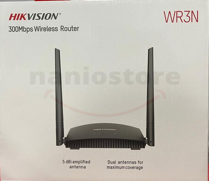 Jual Hikvision DS-3WR3N Wireless Router Hikvision 300 Mbps - Kota ...