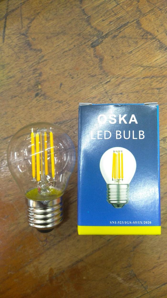 Jual Lampu Filament LED 4w dan 2w Oska - 4 watt WW - Jakarta Pusat - A ...