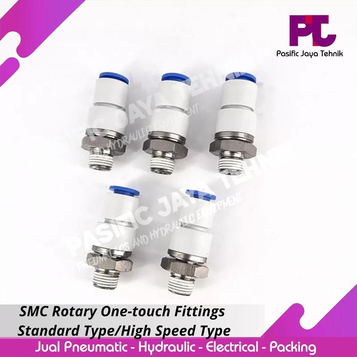 Jual SMC KSH06-M6 Rotary One-touch Fittings Standard Type/High Speed Type - Jakarta Barat ...