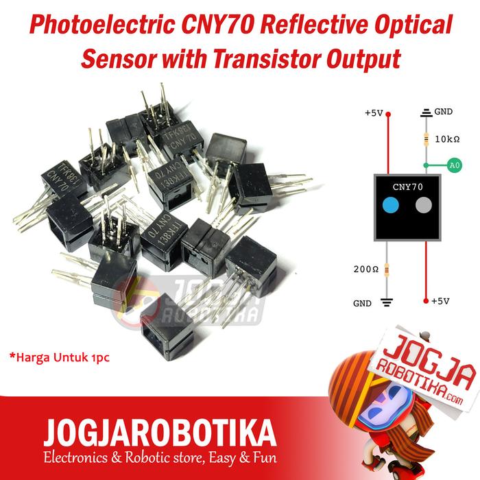 Jual Photoelectric CNY70 Reflective Optical Sensor with Transistor Output - Kab. Sleman ...