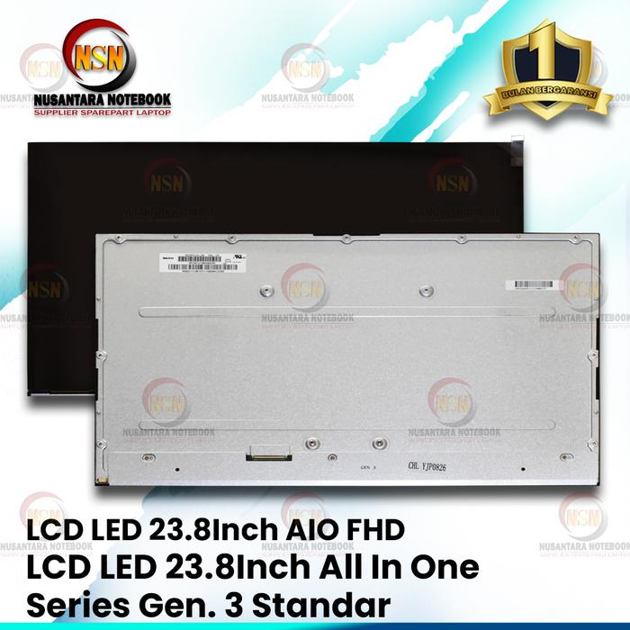 Jual LED 23.8 INCH AIO soket 6pin biasa M238HCA-L3B SERIES - Kota Bandung - NusantaraNotebook ...