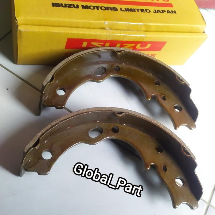 Jual hand brake shoe NKR71 kampas rem tangan isuzu elf nkr 71 - Kota ...