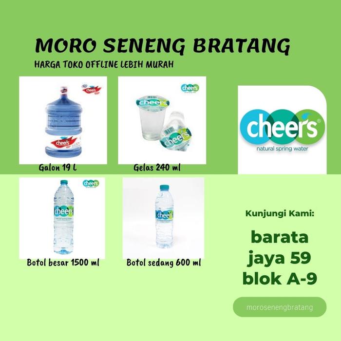 Jual Air minum GELAS Cheers kemasan 240 ML - ecer - Kota Surabaya ...