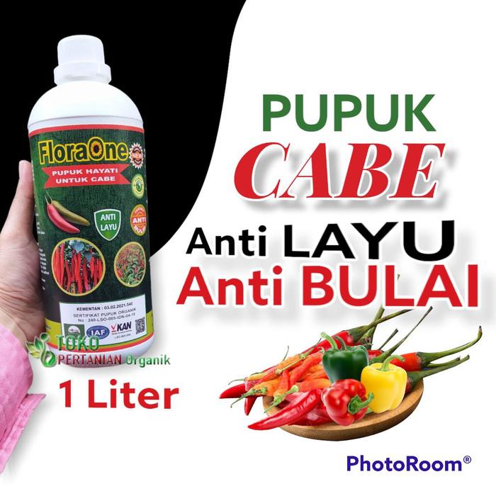 Jual Fungisida Pupuk Hayati tanaman cabai agar berbuah lebat & anti rontok - Kab. Kebumen ...