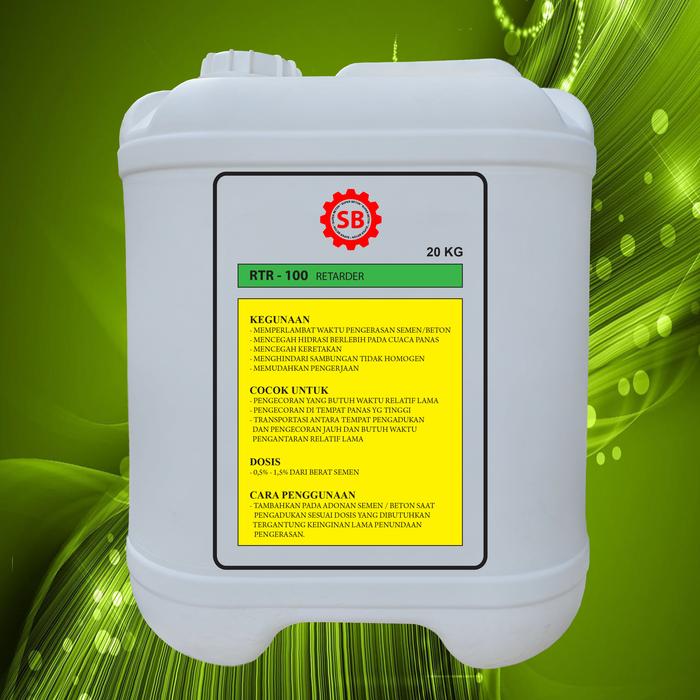 Jual SB SUPER BETON RTR - 100 RETARDER 20 KG / pengerasan beton homogen ...