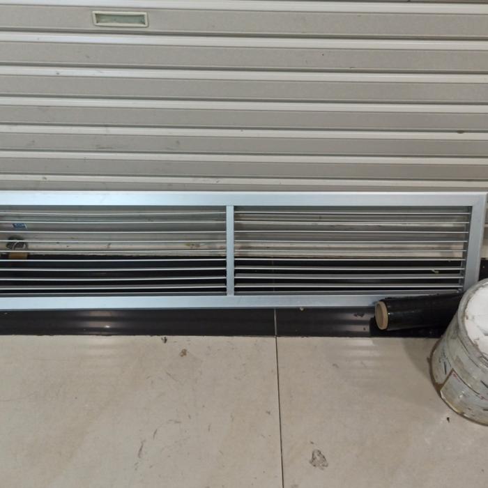 Jual RAG return air grille UKURAN 20 X 100 grill AC polos ukuran dalam ...
