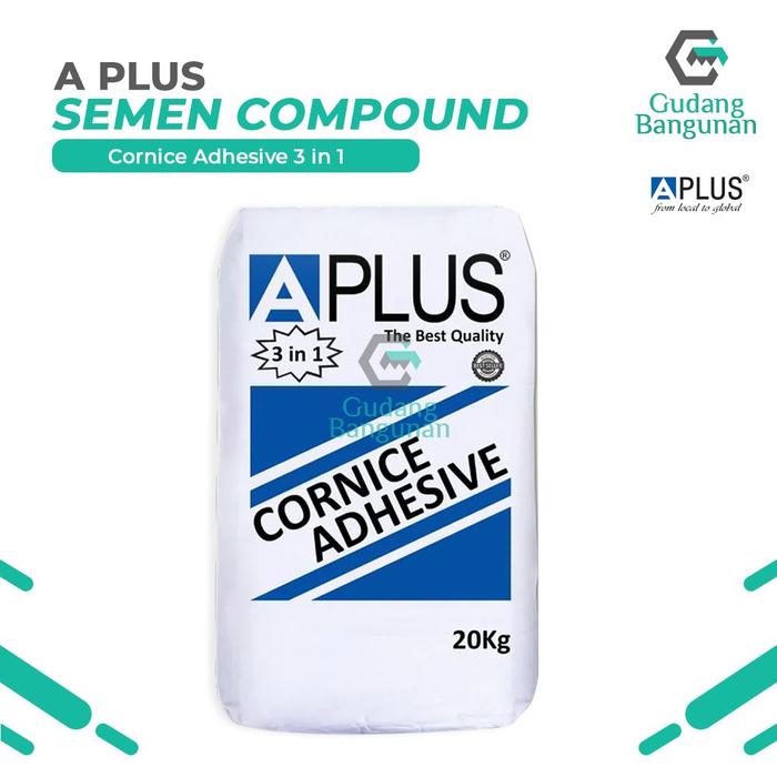 Jual KOMPON GYPSUM / COMPOUND GYPSUM A PLUS 20 KG 1 SAK - Jakarta Utara - GUDANG BANGUNAN 88 ...