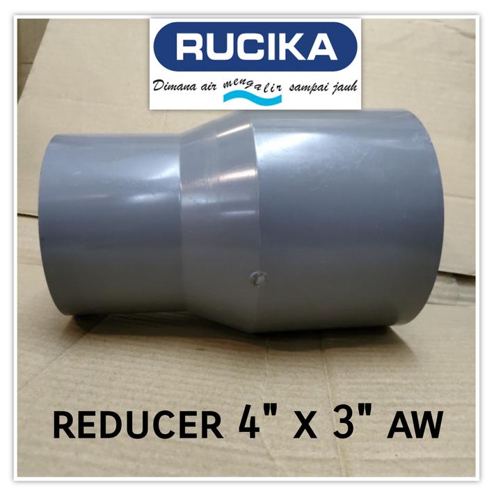 Jual Reducer sok 4" x 3" inch RUCIKA AW Verlop Sock vlok flok shock ...