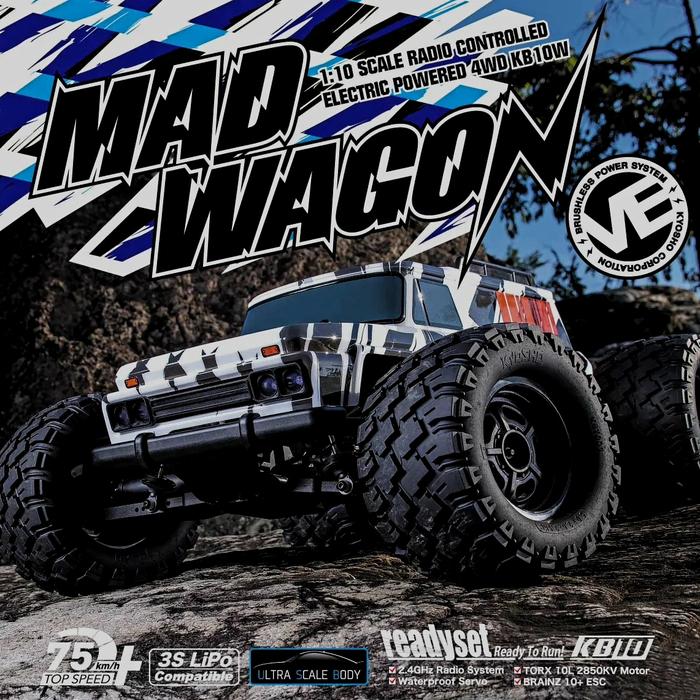 Jual Kyosho Mad Wagon VE 1/10 Scale ReadySet Electric Brushless 4WD ...