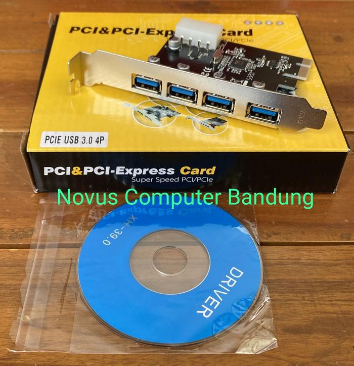 Jual Pci Express Usb 3.0 4 Port Card - Pcie Pci-e Express Usb 3.0 4 Port Di Seller Kingyo ...