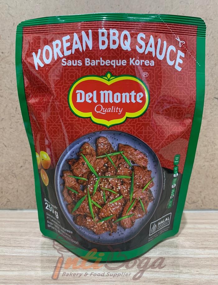 Jual DelMonte Korean BBQ Sauce 250gr - Del Monte Saus Barbeque Korea 250 gr - Kota Malang - Inti ...