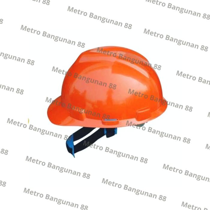 Jual Helm Safety Proyek - Topi Kerja Proyek Super Kokoh - Orange - Kota ...
