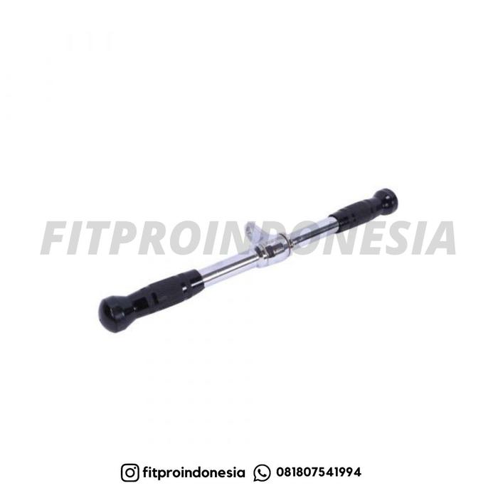 Jual Handle Bar Biceps Triceps Straight Bar Cable Attachment Gym ...