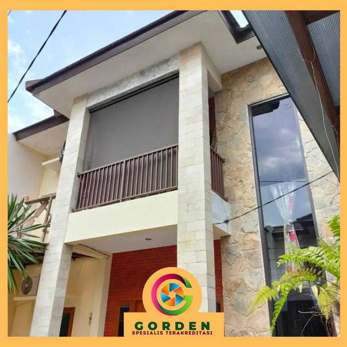 Jual Tampias Anti Air Hujan-Tirai Outdoor-Gorden Krei Suntex Roller ...