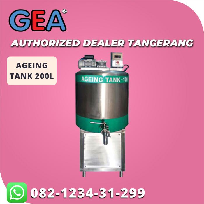 Jual GEA AGEING TANK 200L HOMOGENIZER 2 STAGES MESIN ADONAN ICE CREAM ...
