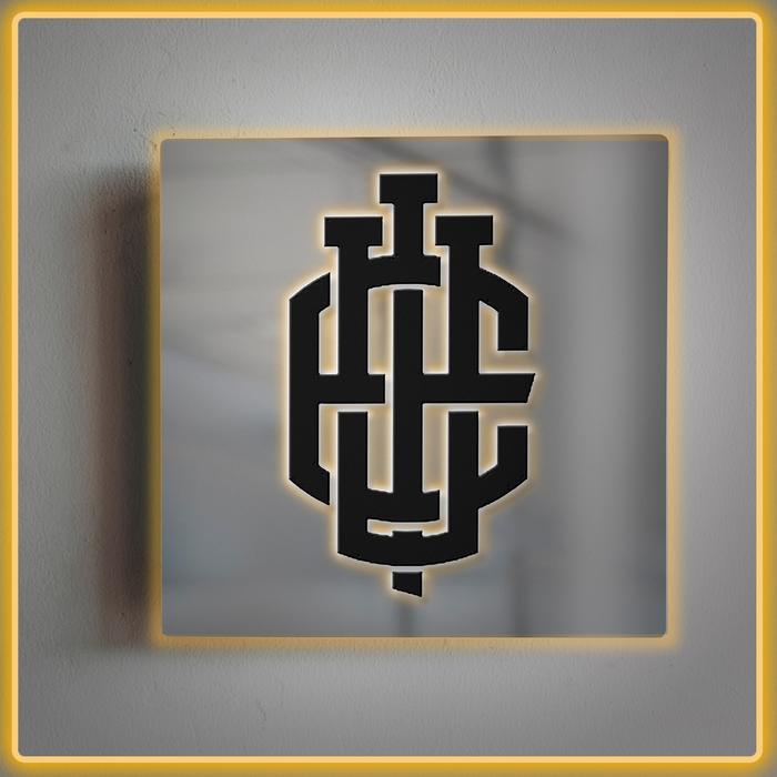 Jual Premium Signage Box Backlight Logo Dekorasi Dinding Ukuran 20X20 ...