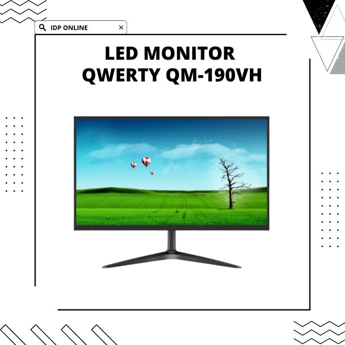 Jual LED Monitor Qwerty 19 inch QM-190VH - VGA - HDMI - Layar IPS ...