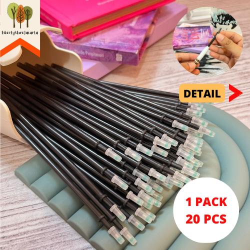 Jual Refill Pulpen Gel Odemei Paket 20 Pcs Isi Ulang Tinta Erasable Gel ...