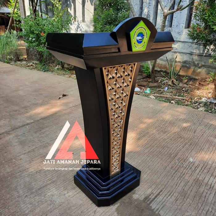Jual podium minimalis jati mimbar, podium mimbar, podium ceramah - Kab ...