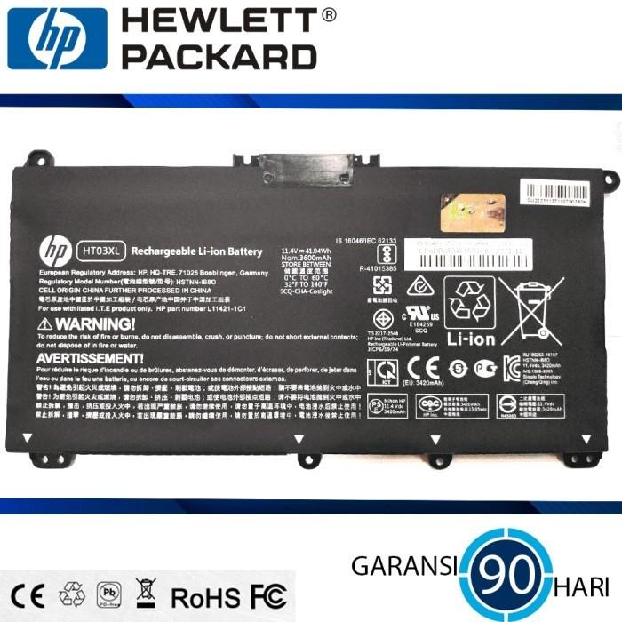 Jual Baterai Laptop Hp Pavilion 14-CE 14-CE0000 14-CE0014TU HT03XL ...