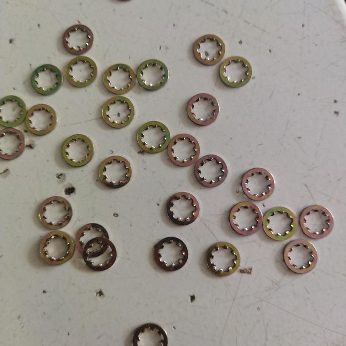 Jual ring plat matahari gerigi dalam m6 kuning - Kab. Tangerang ...