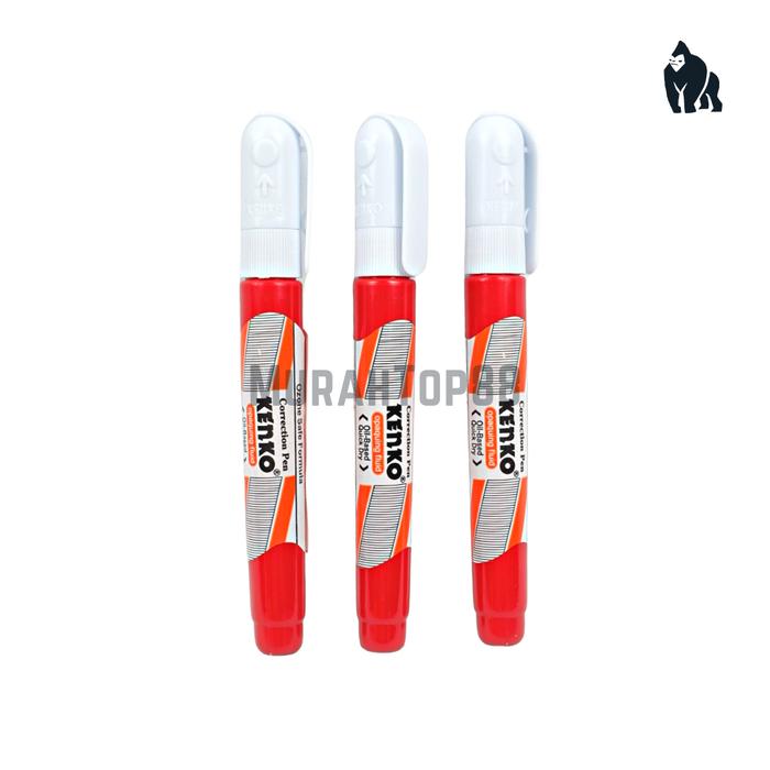 Jual Correction Pen / Tip Ex Cair Kenko KE-301 / Cairan Koreksi ...
