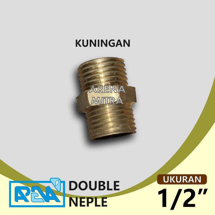 Jual Double Neple Kuningan 1/2 Inch - Jakarta Selatan - Arena Mitra ...