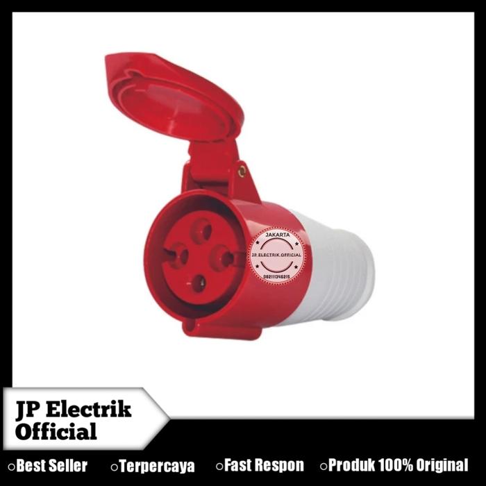 Jual Stop Kontak Genset 4 Pin 32A CEE 224 Mobile Mounting 4 Pin 32A - Jakarta Pusat - JP ...