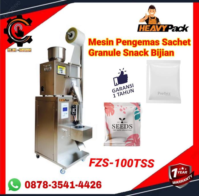 Jual Mesin Packing Otomatis SachetGranule Snack Bijian FZS-100TSS ...