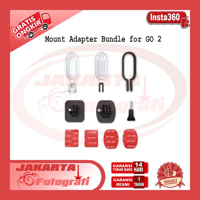 Jual Insta360 Mount Adapter Bundle for GO 2 Camera - Jakarta Pusat ...