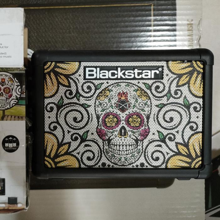 Jual mini amplifier blackstar Fly 3 special edition SUGAR SKULL ...