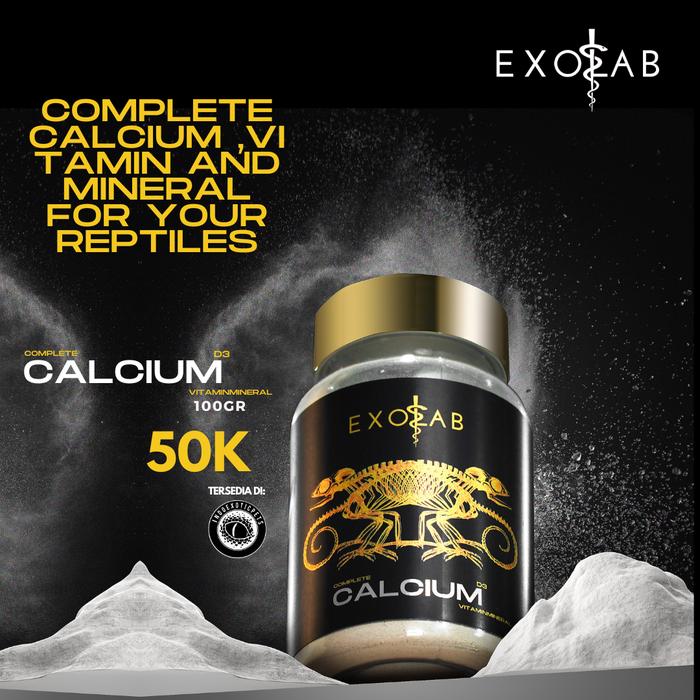 Jual Calcium D3 vitamin complete by EXOLAB untuk beardeddragon , iguana dll - Jakarta Barat ...