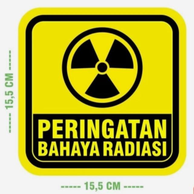 Jual Stiker Tanda Bahaya Radiasi Radiologi - Kota Tangerang - Siena ...