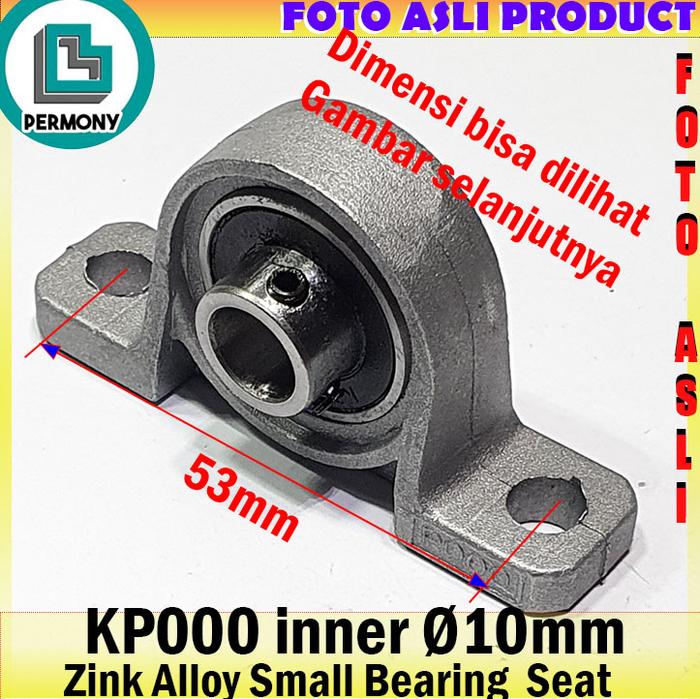Jual KP000 bearing Block KP-000 KP 000 10mm holder bracket seat pillow ...