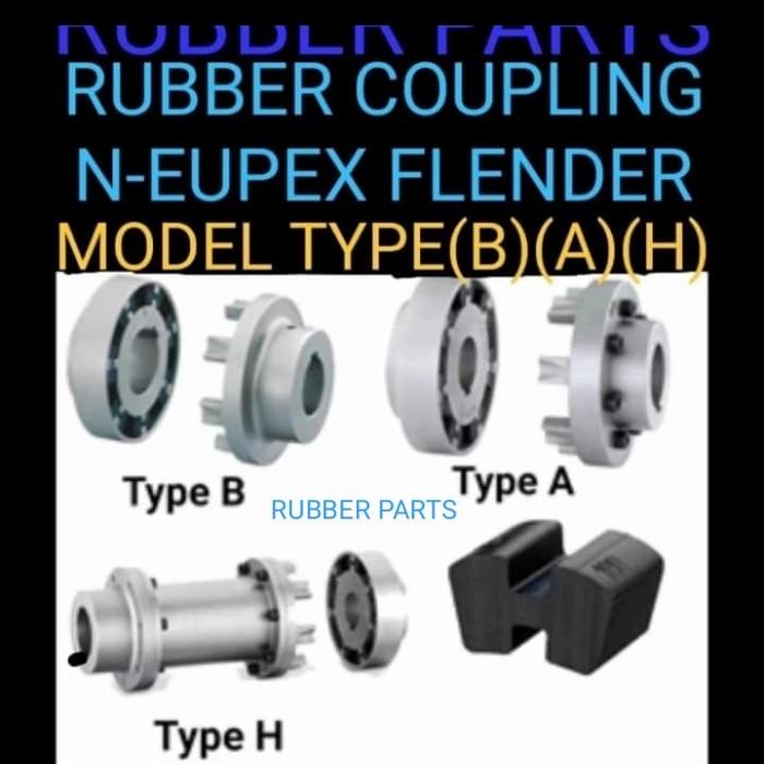 Jual INSERT RUBBER FLEXIBLE COUPLING N-EUPEX FLENDER SIZE 250 B250/H/A250 - COMPLETE SET ...
