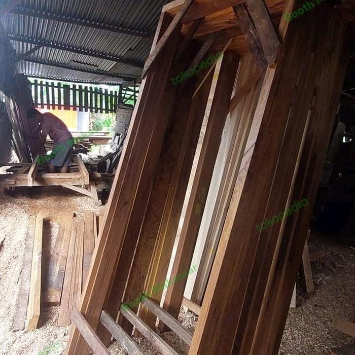 Jual Kusen Pintu Kayu Bayam Ukuran Standar - Kota Makassar - Booth ...