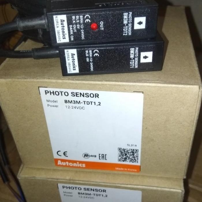 Jual autonics photo sensor BM3M-TDT 1,2 12-24 VDC - Jakarta Pusat - matshop28 | Tokopedia