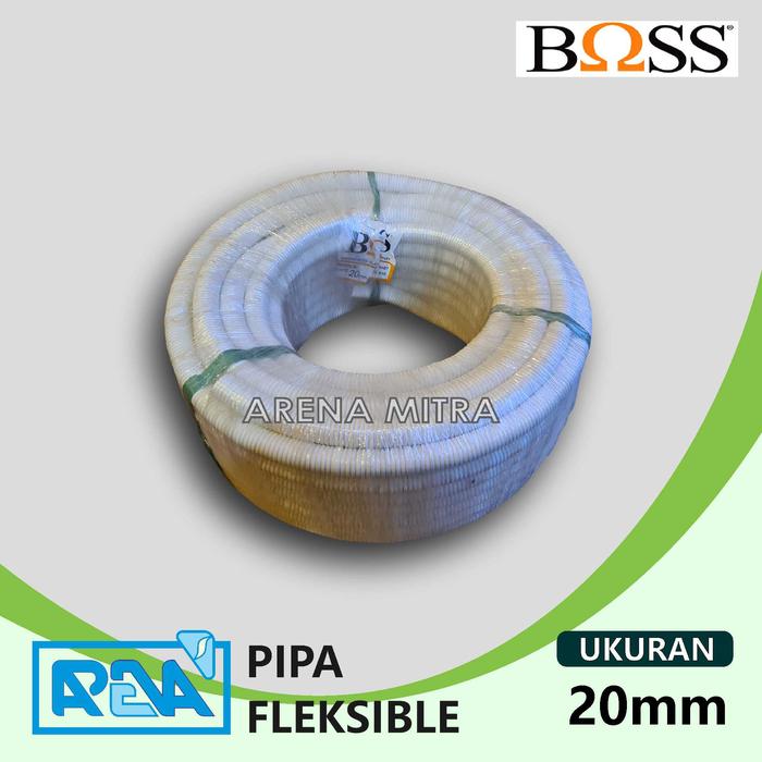 Jual Pipa Listrik Fleksible 20 meter Merek BOSS - Fleksible Tebal ...