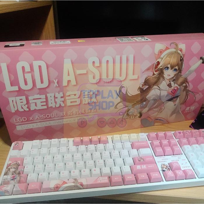 Jual Akko LGD X ASOUL 5108B AKKO Crystal Switch Mechanical Keyboard Gaming - Jakarta Barat ...