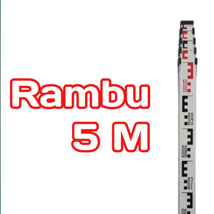 Jual Levelling Stave/ Bak Ukur/ Rambu Ukur (5m) - Kota Samarinda ...
