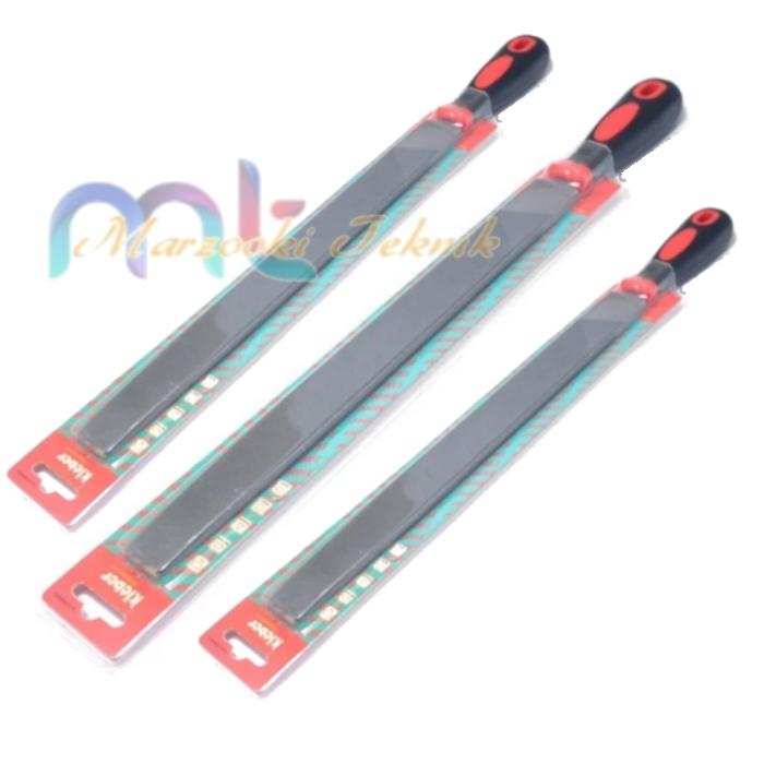 Jual Kikir besi besar model plat / pipih 10 inch file set /1 pcs ...