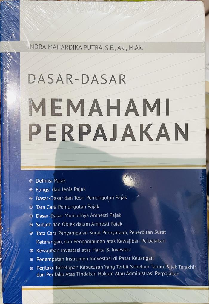 Jual buku dasar dasar memahami perpajakan - Jakarta Pusat - Antique mise | Tokopedia
